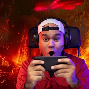 HELL Animated Background for Student, Vtuber, Zoom, Teams, Skype ...