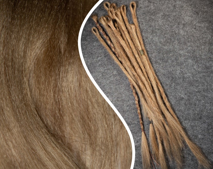 Dark Blonde Dreads (SE) | Custom Made | Synthetic Dreadlock Extensions ...