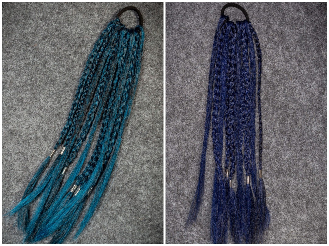 Dreadsbraid on the Hair Band Extensions Ponytail Extension - Etsy
