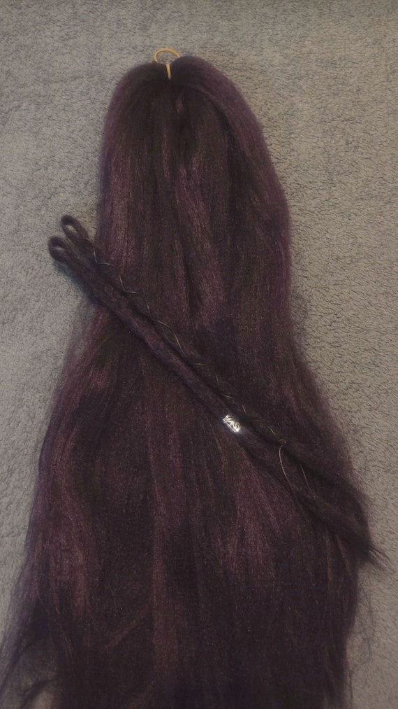 Custom Dreads Synthetic Single Ended Dreadlocks Plum - Etsy