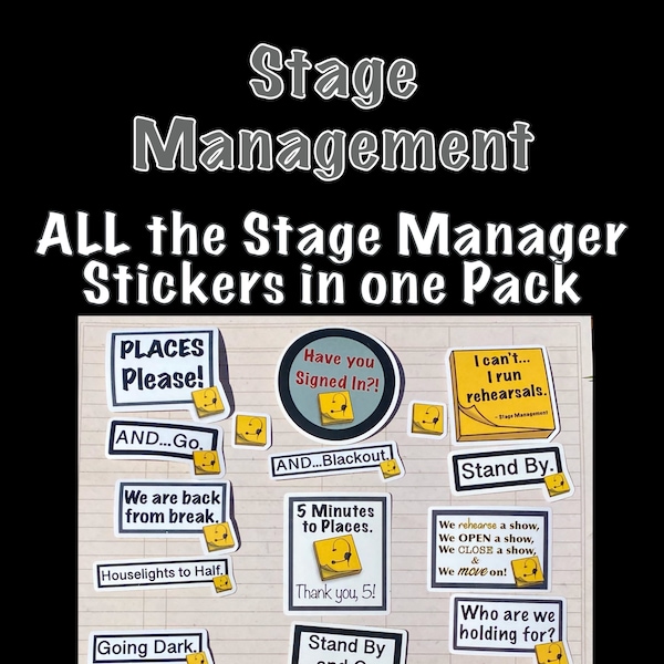 Manager Stickers - Etsy