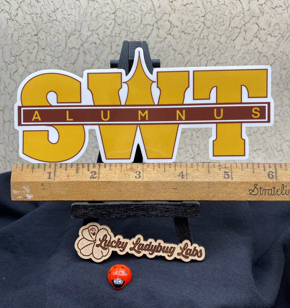 Southwest Texas State UniversityLarge Clear Alumnus Old Main | Etsy