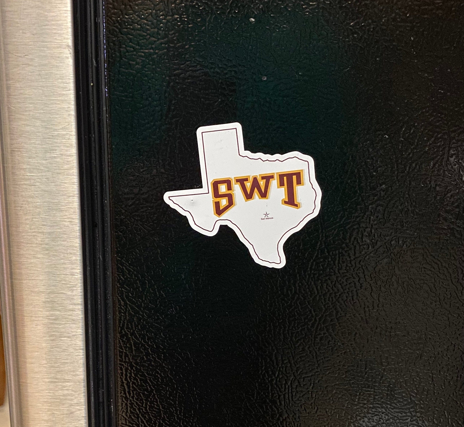 Southwest Texas State UniversityMagnet Texas Shape Letter | Etsy
