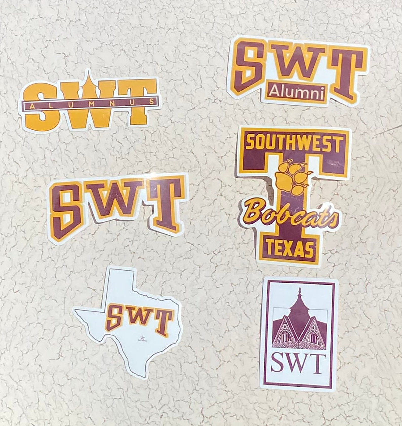 Southwest Texas State Universitybig T Bobcats Sticker SWT - Etsy