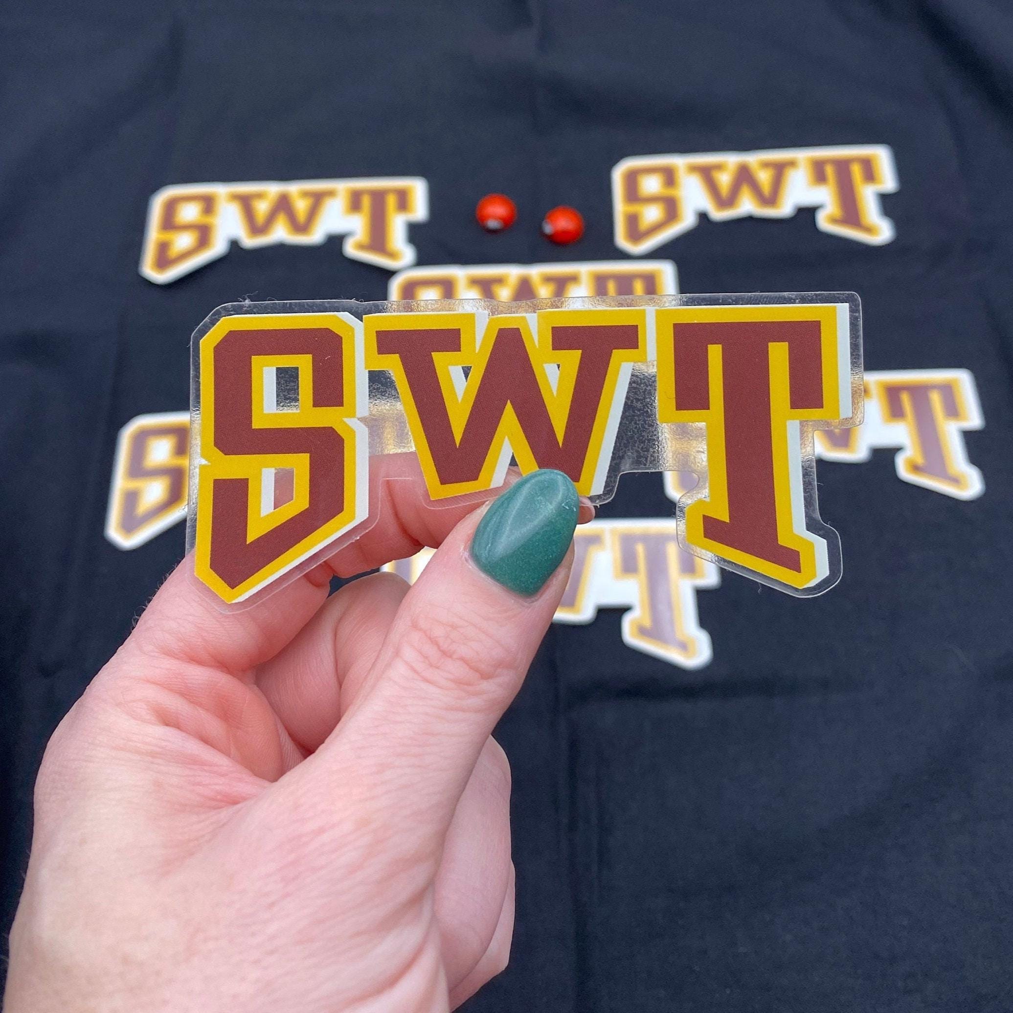 Southwest Texas State Alumni Decal – SWT Clear Vinyl Sticker - Etsy