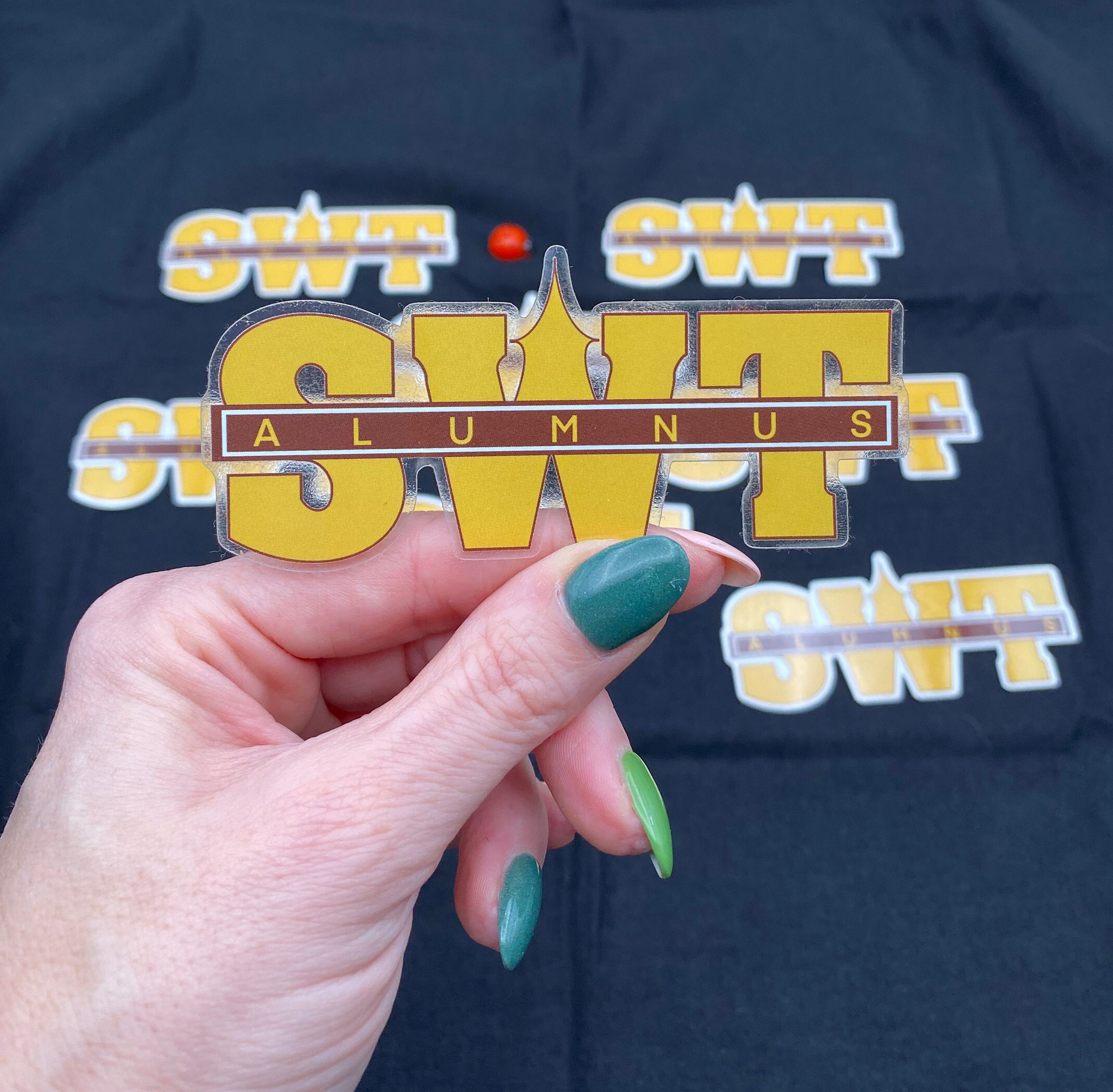 SWT Alumnus Clear Decal – Southwest Texas State University - Etsy