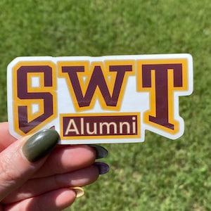 SWT Alumni Sticker Pack – Southwest Texas State, Bobcat Pride - Etsy