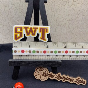 Southwest Texas State University--letter Logo (SWT) - Etsy