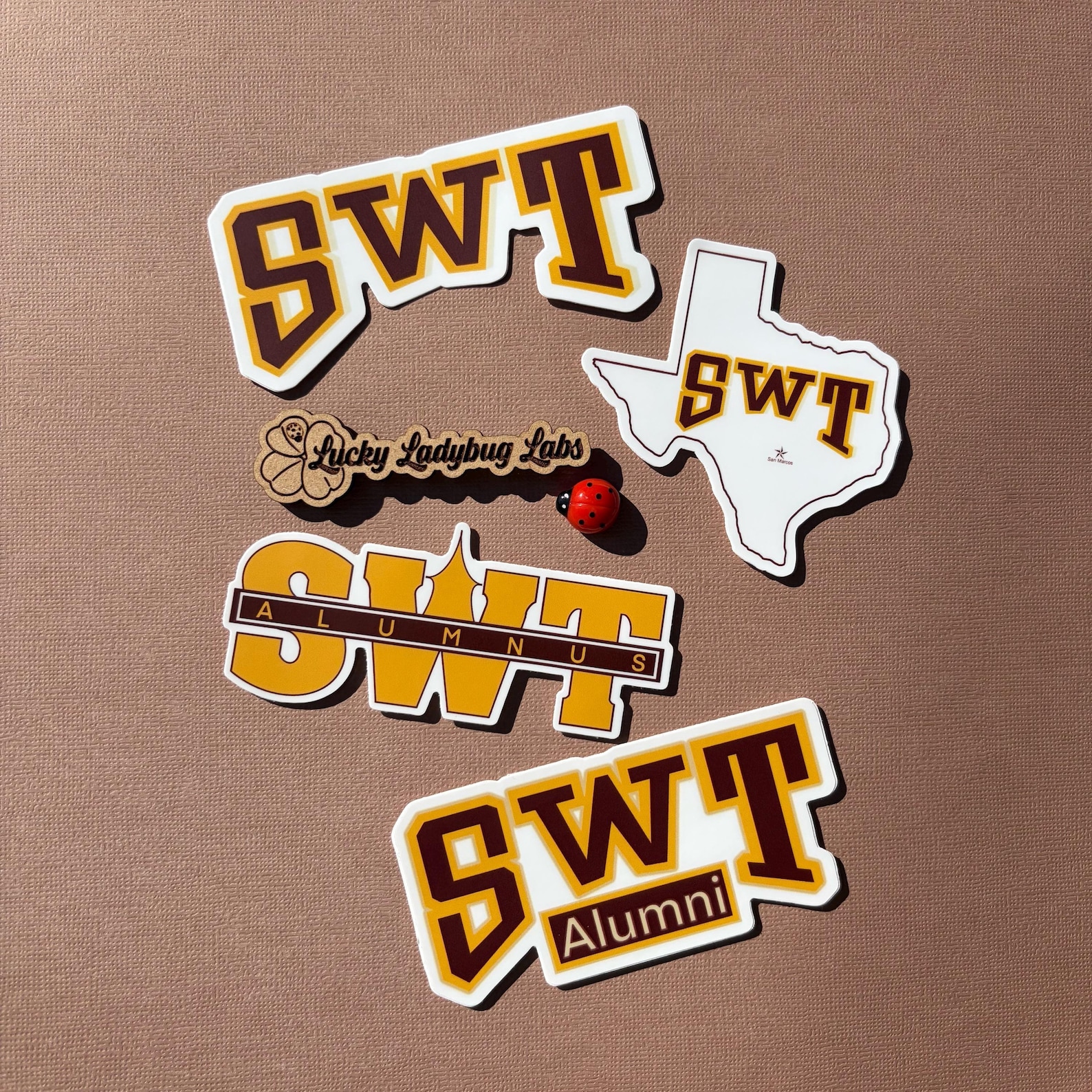 SWT Alumni Sticker Pack – Southwest Texas State, Bobcat Pride - Etsy
