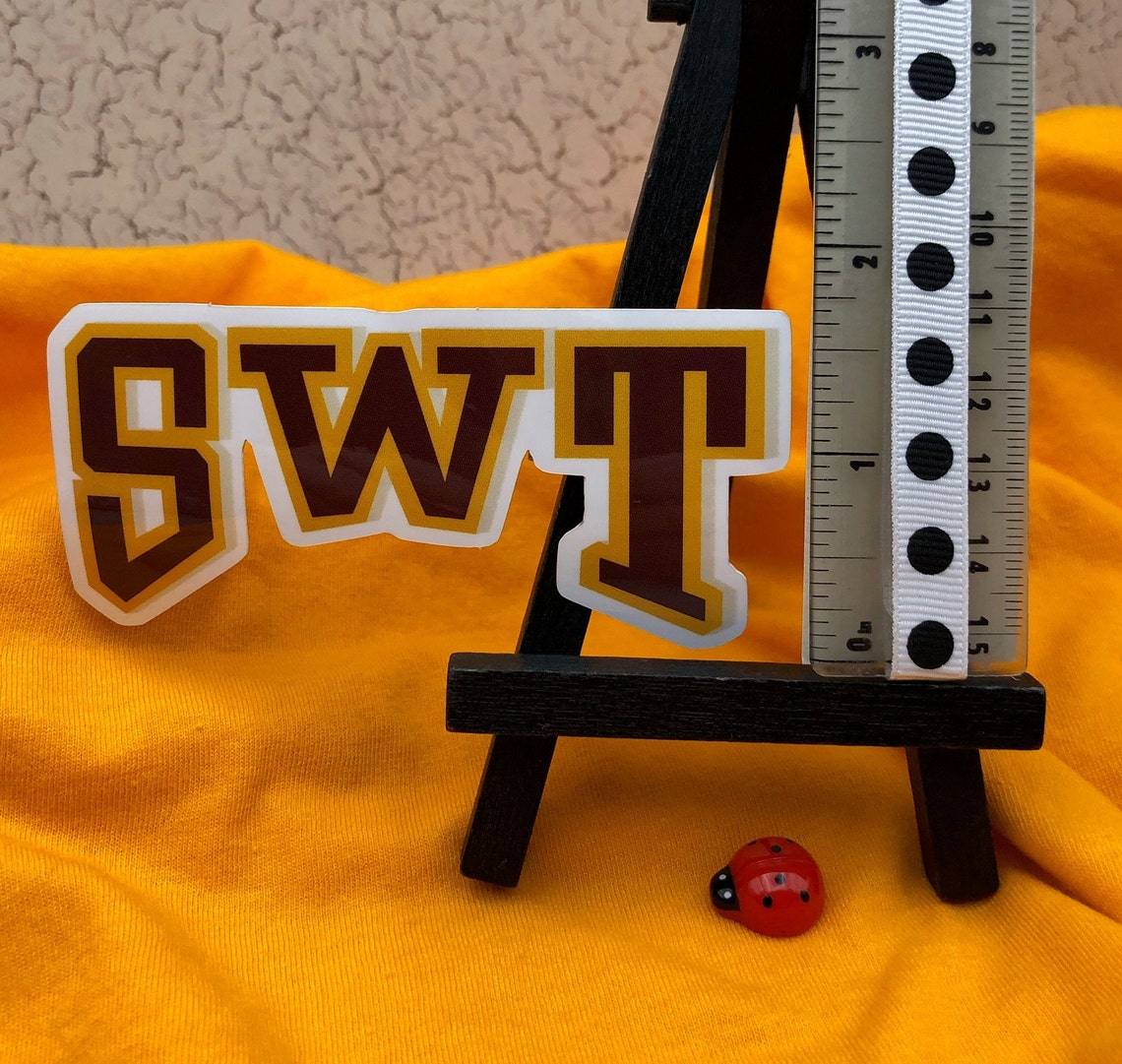 Southwest Texas State University--letter Logo (SWT) - Etsy