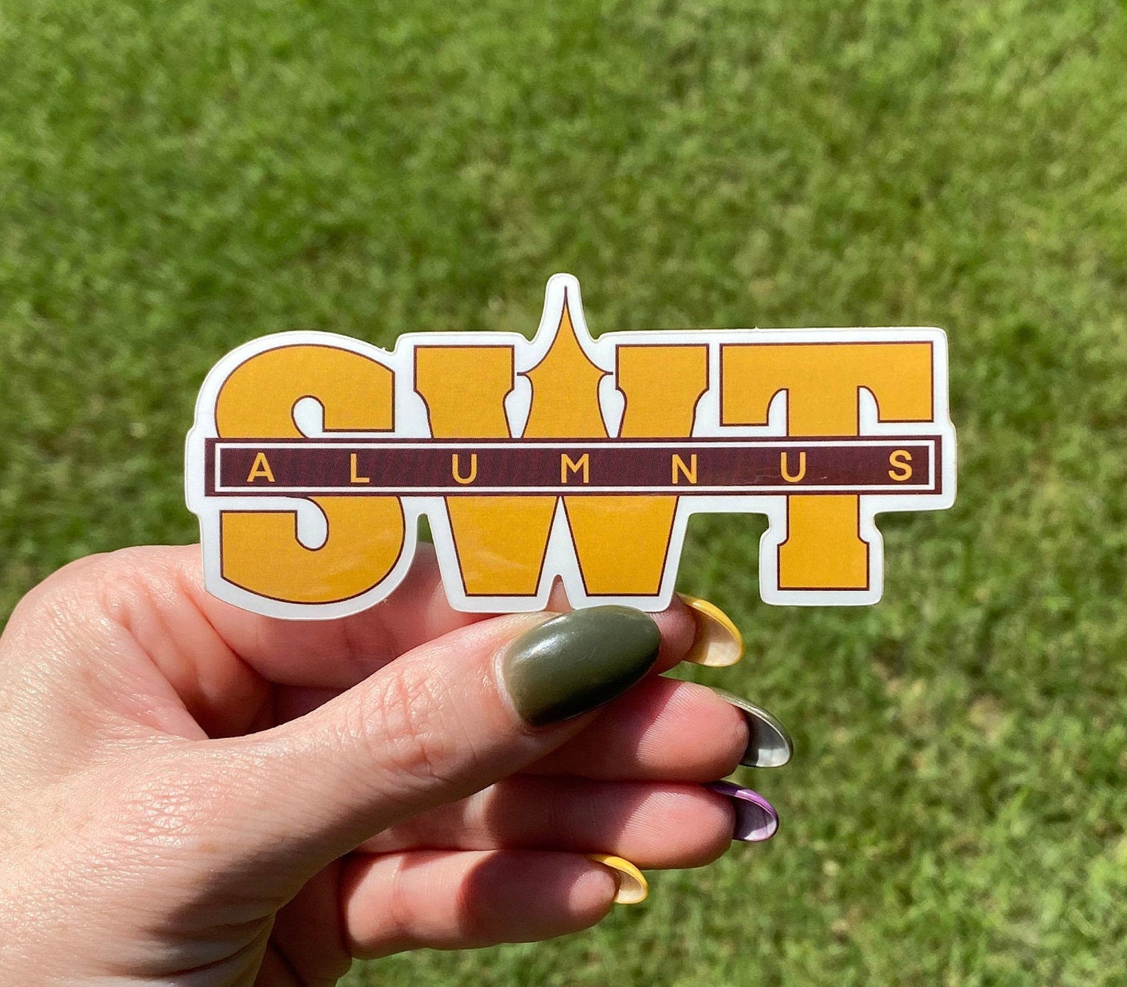 Southwest Texas State University Four Sticker Pack-swt - Etsy