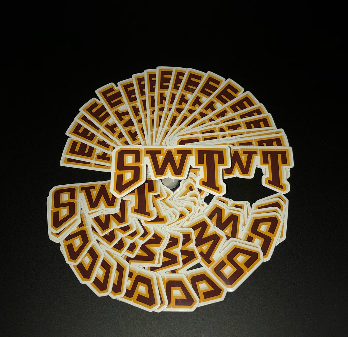 Southwest Texas State UniversityLetter Logo SWT | Etsy