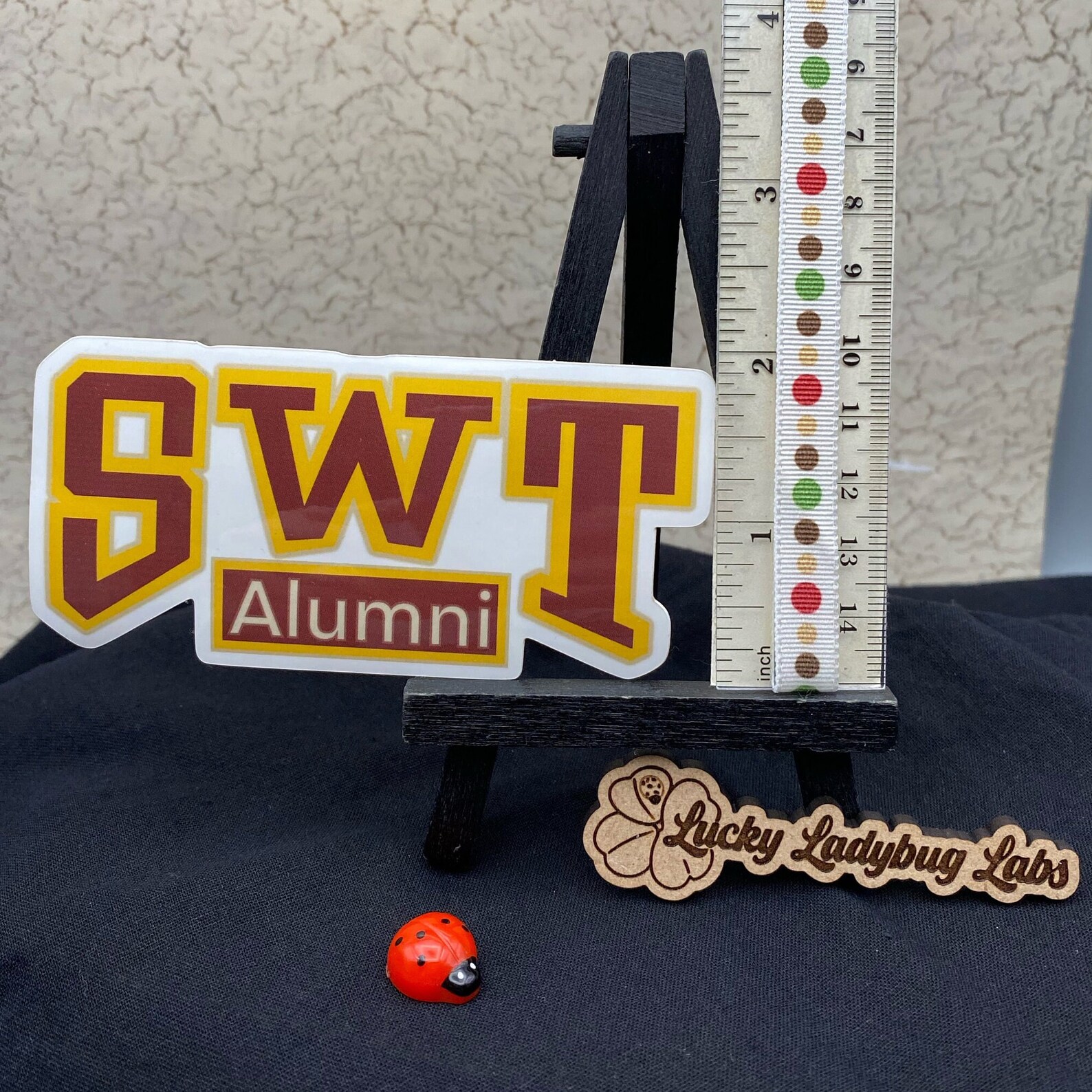 Southwest Texas State University--alumni Letter Logo (SWT) - Etsy