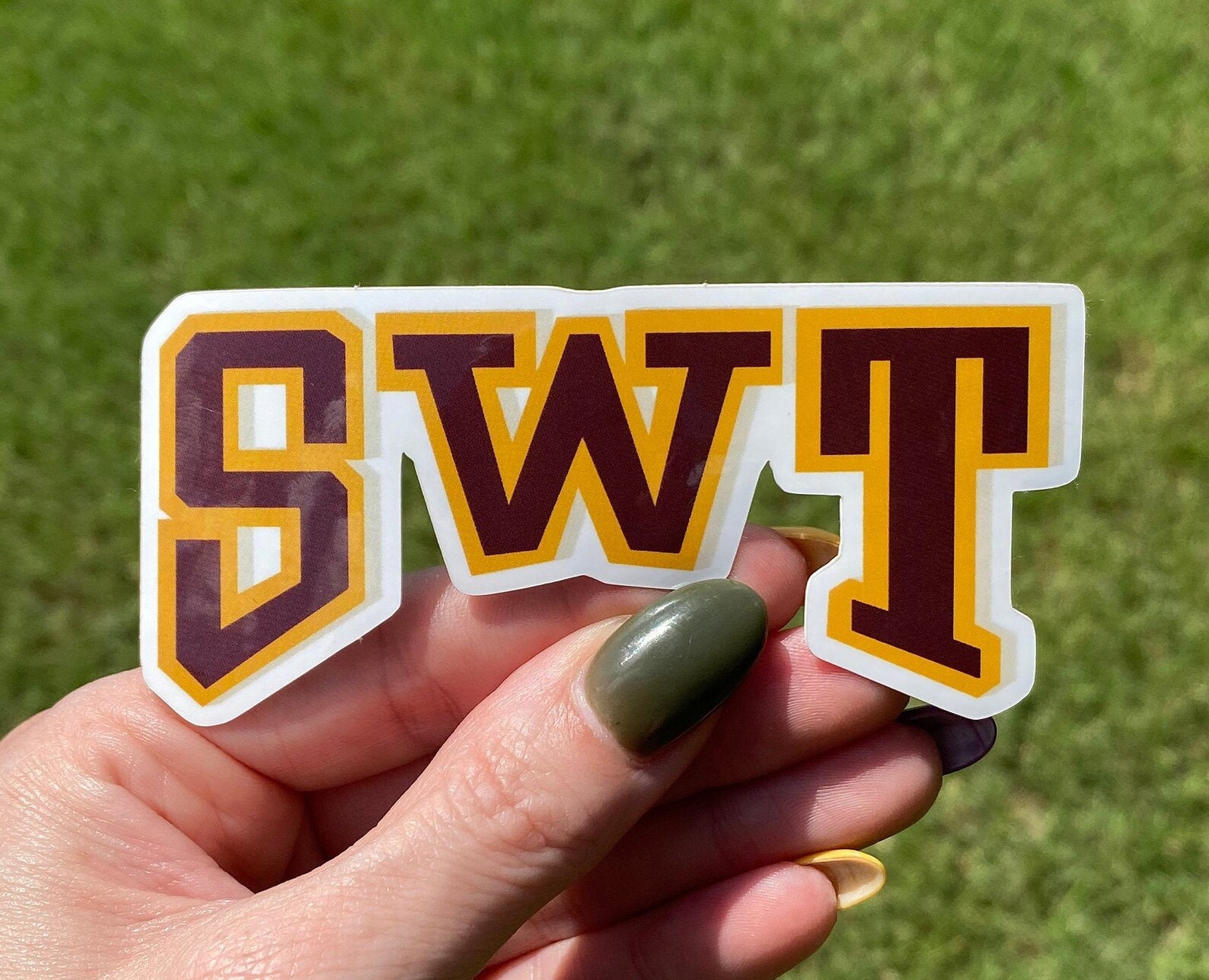 Southwest Texas State University Four Sticker Pack-swt - Etsy