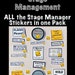 Stage Management/theatre Vinyl Sticker: Stage Management Logo - Etsy