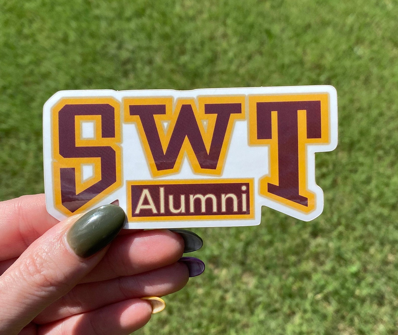 Southwest Texas State University Four Sticker Pack-swt - Etsy