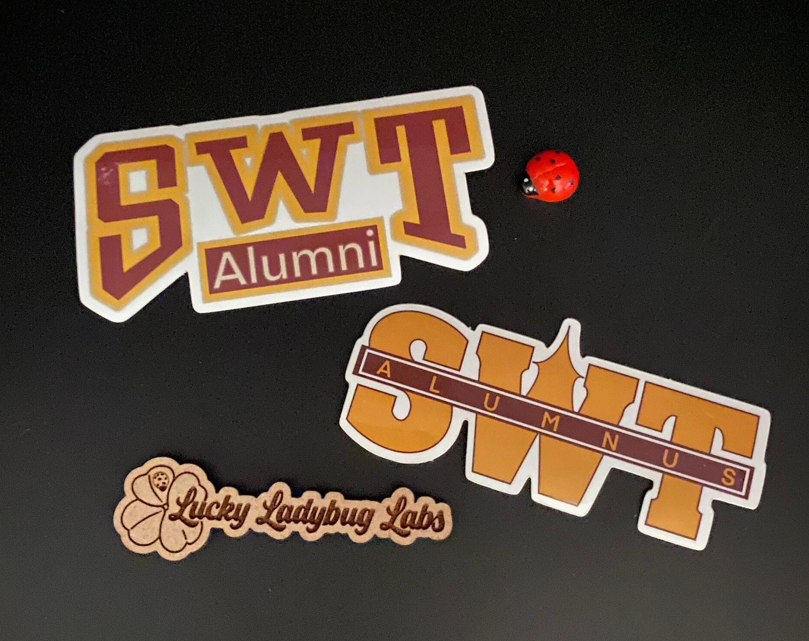 Southwest Texas State University--alumni Letter Logo (SWT) - Etsy