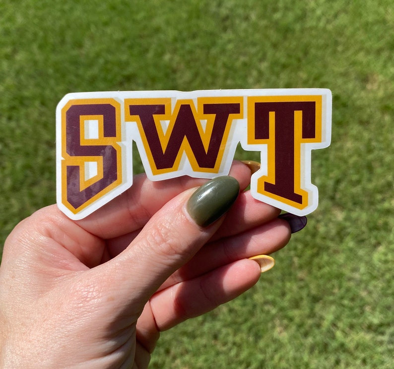 Southwest Texas State University-six SWT Sticker Pack Bundle - Etsy