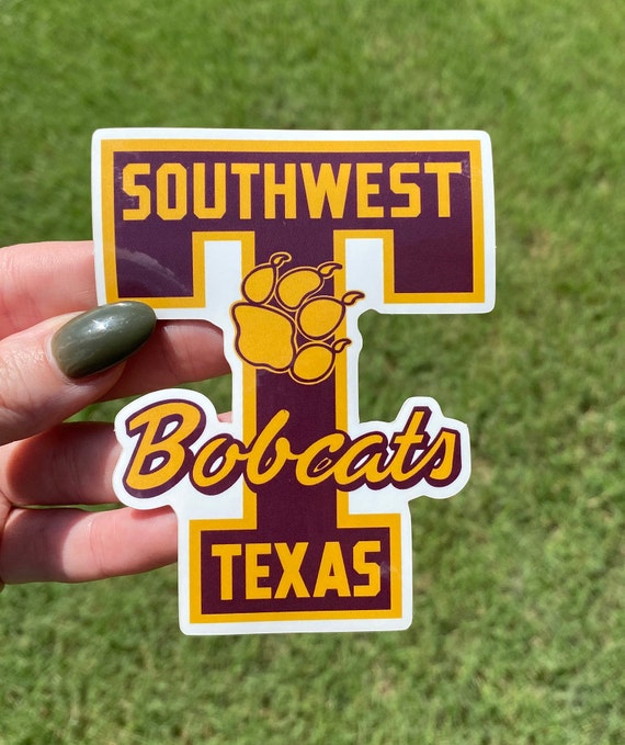 Southwest Texas State Universitybig T Bobcats Sticker SWT | Etsy
