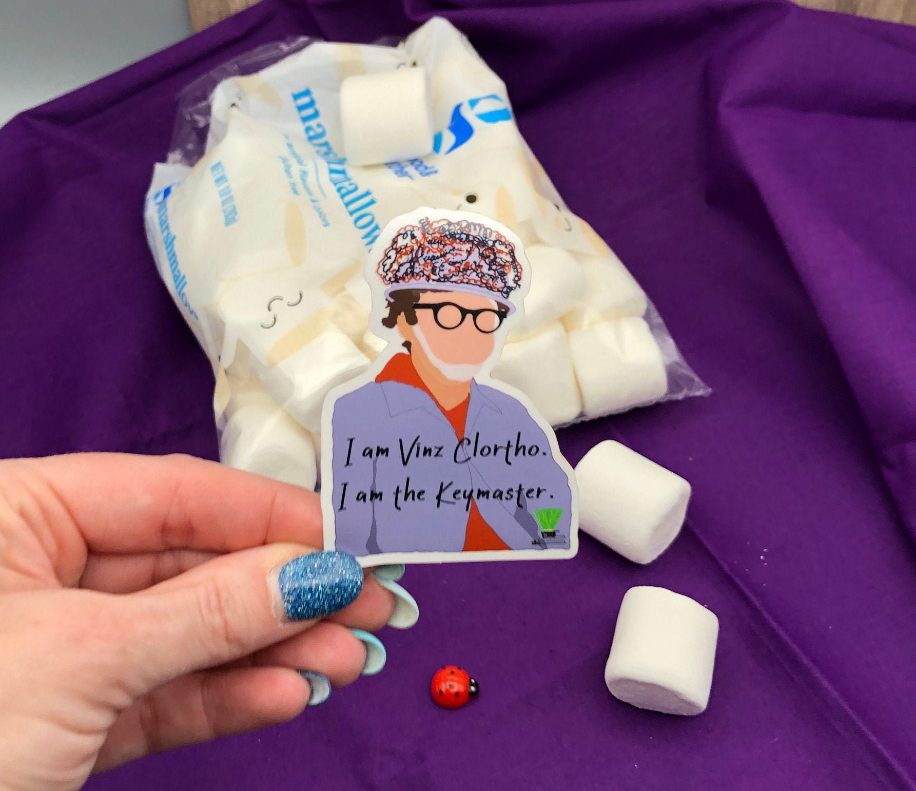 The Ghostbusters Keymaster & Gatekeeper Sticker Pack - Etsy