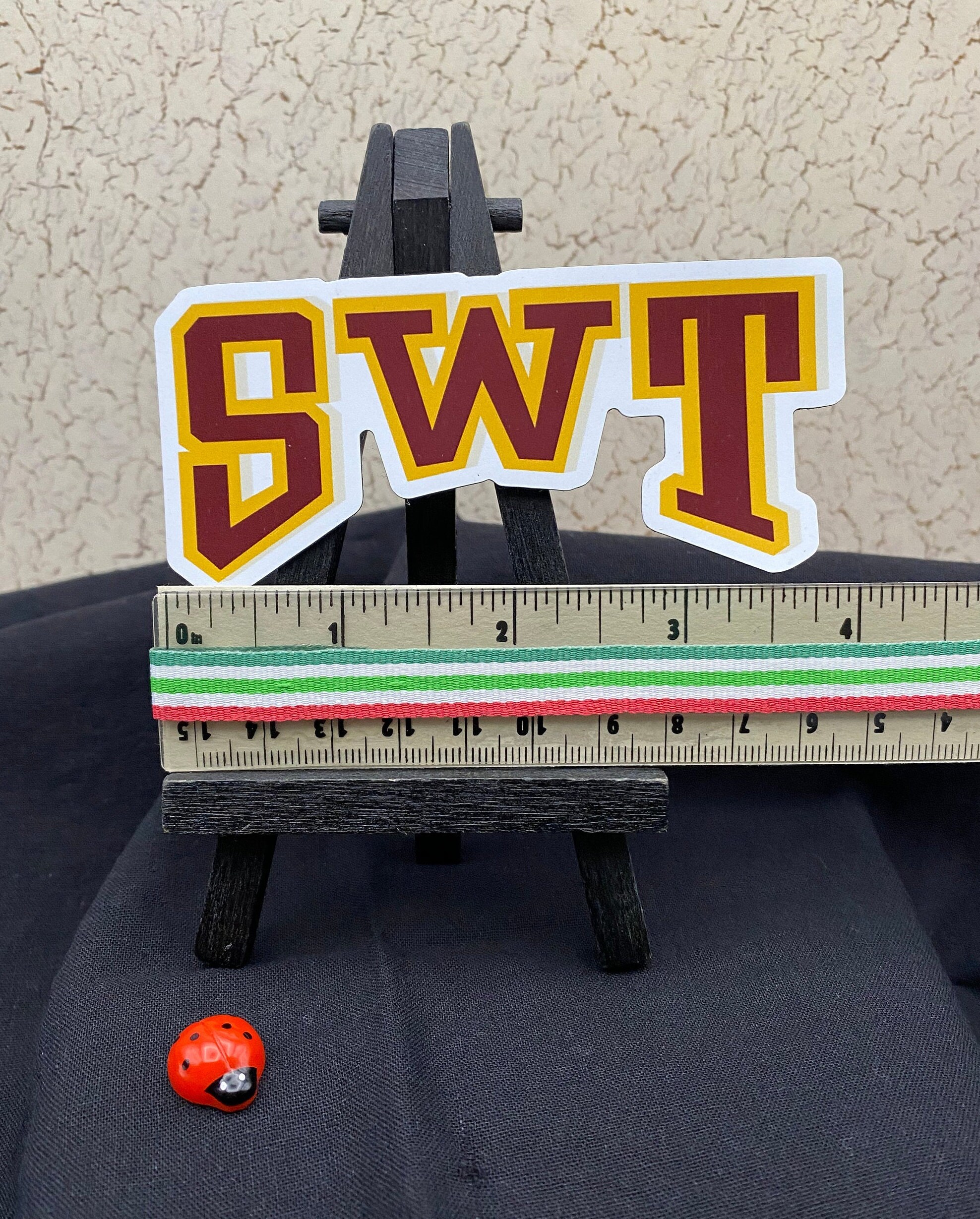 Southwest Texas State University--magnet Letter Logo (SWT) - Etsy