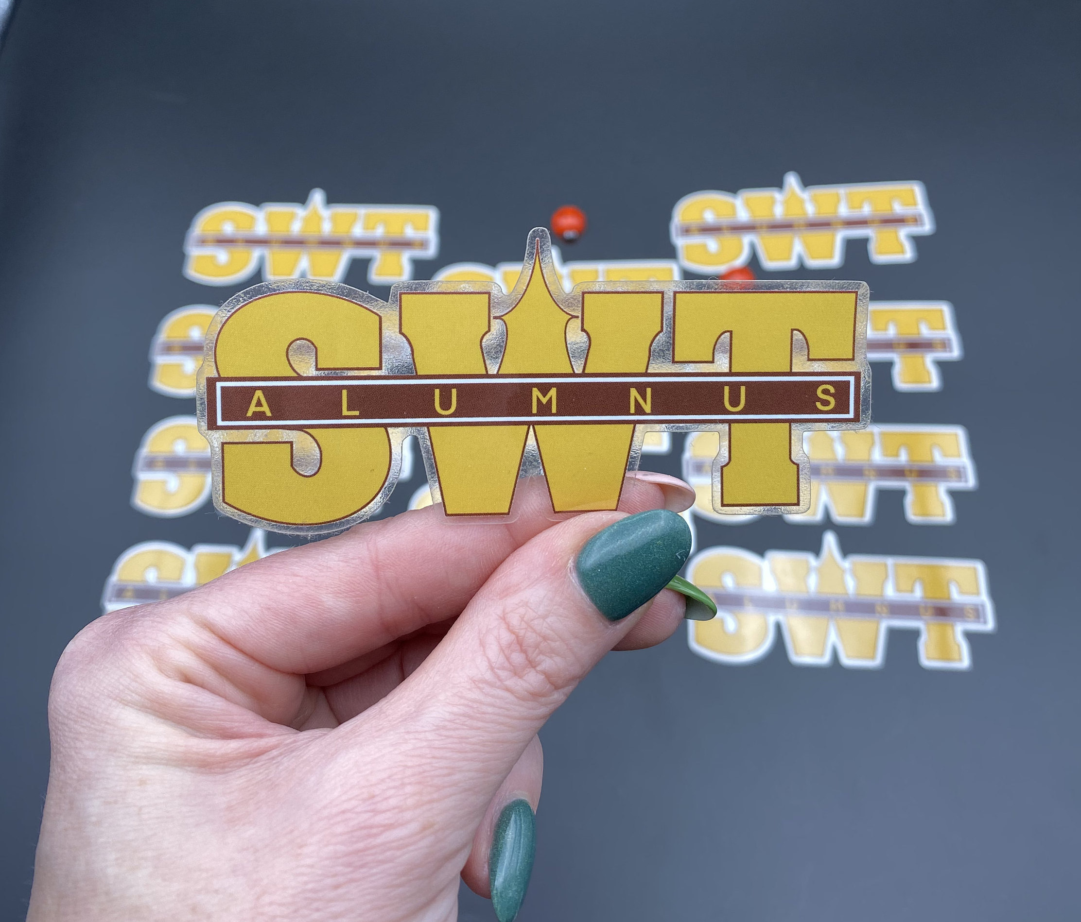 SWT Alumnus Clear Decal – Southwest Texas State University - Etsy