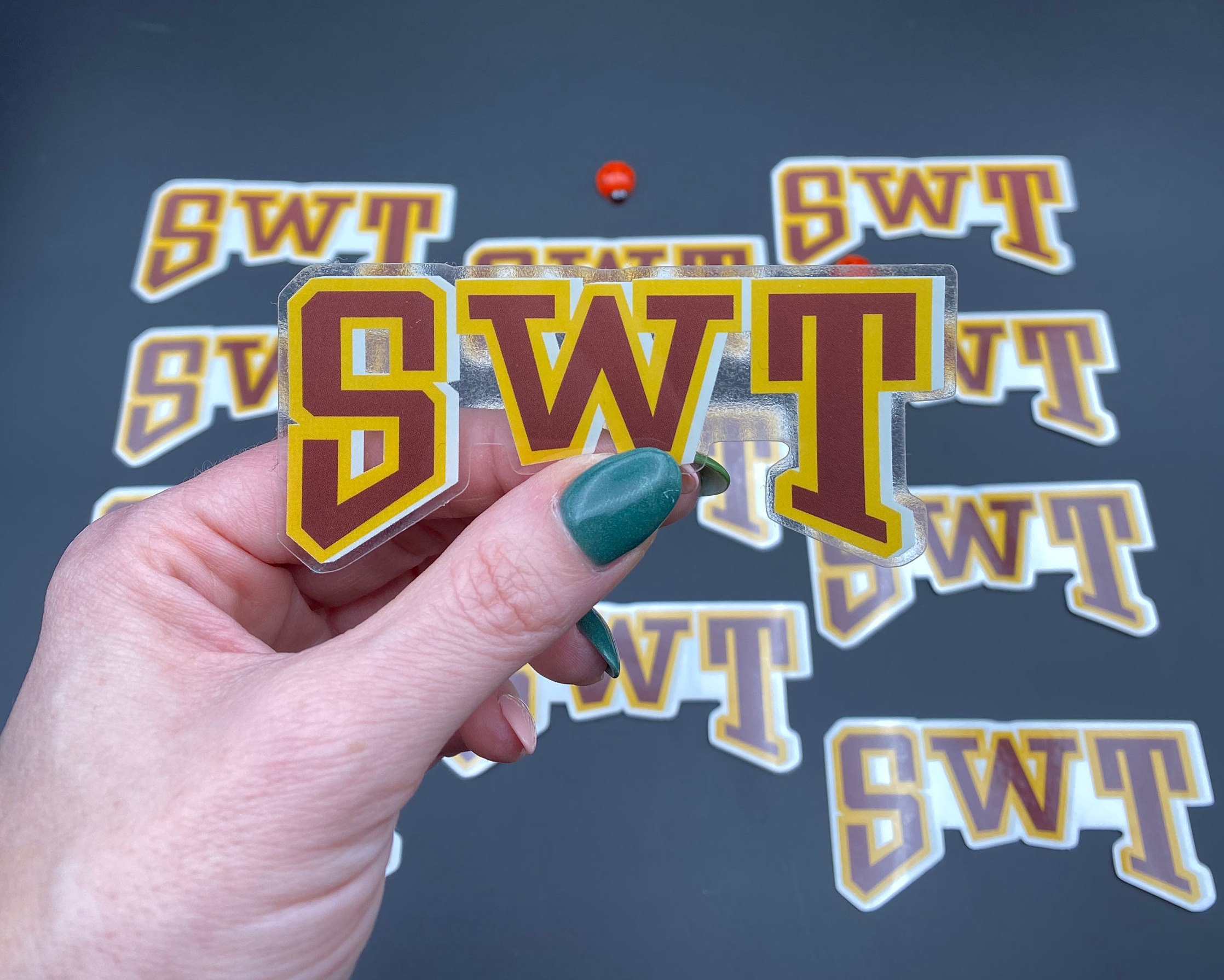 Southwest Texas State University--clear Letter Logo (SWT) Decal - Etsy