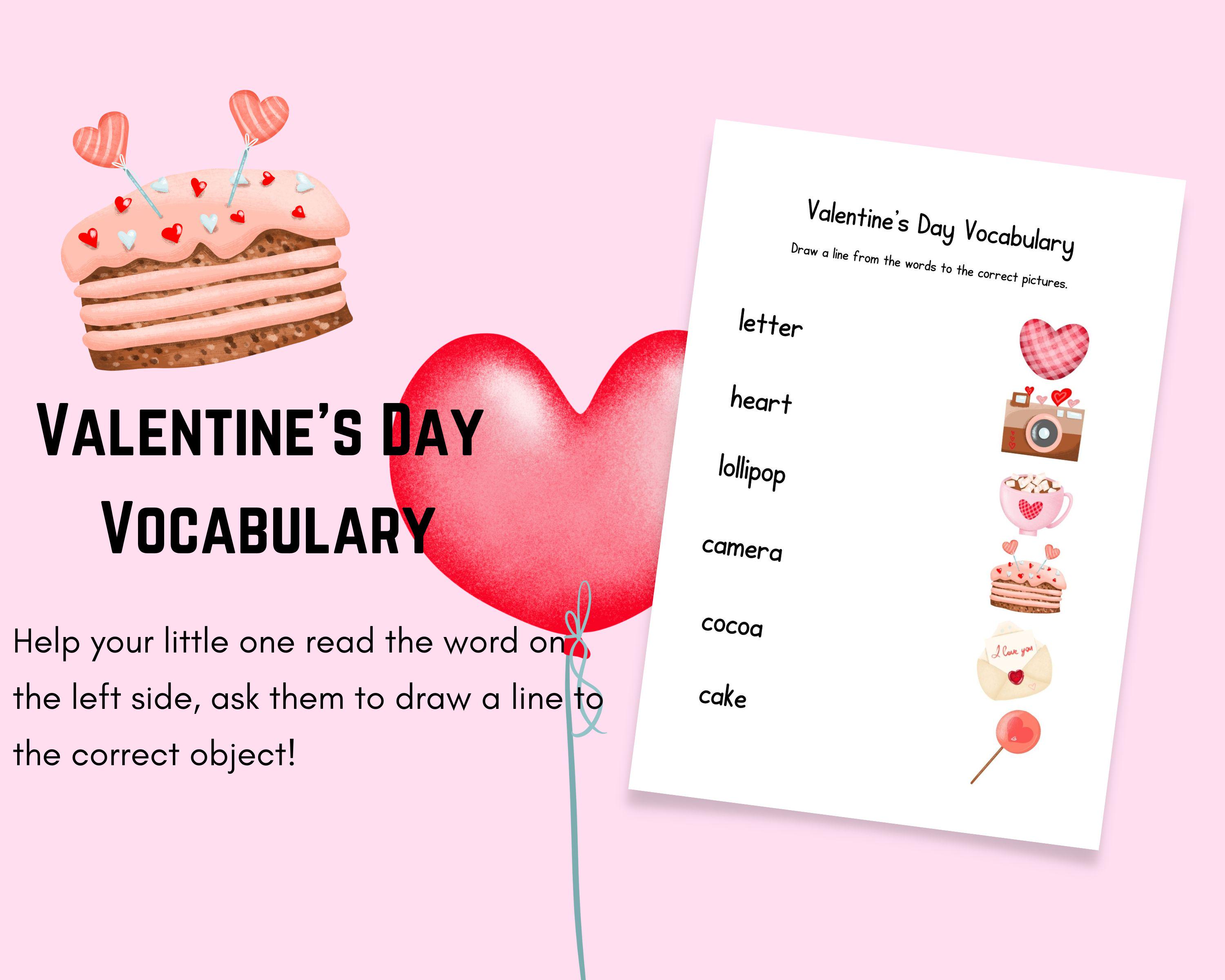 Prek Valentines Worksheet Activity Letter Recognition Coloring Page ...