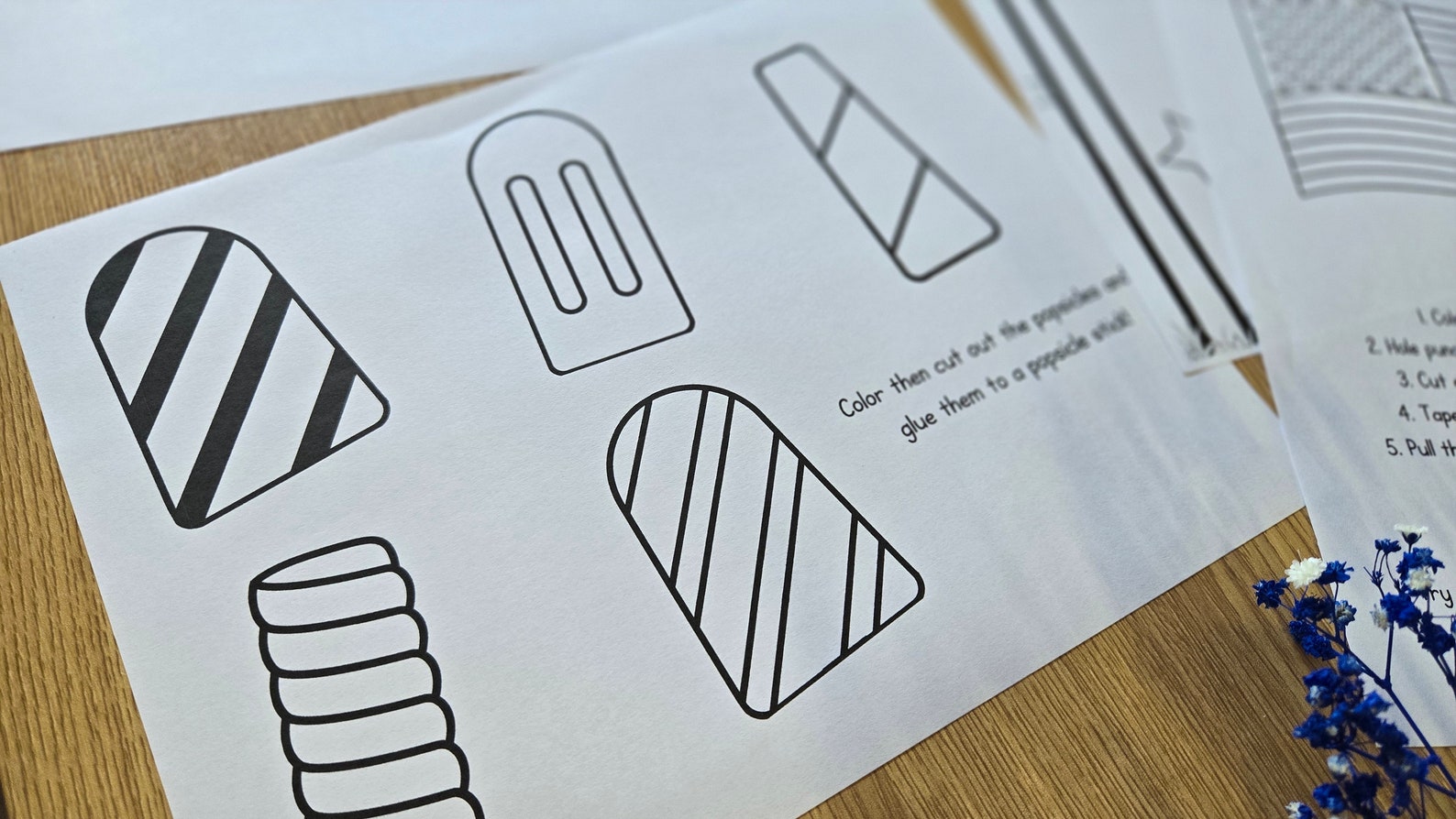 USA Craft Kids Summer Red White and Blue Activity USA Color Page ...