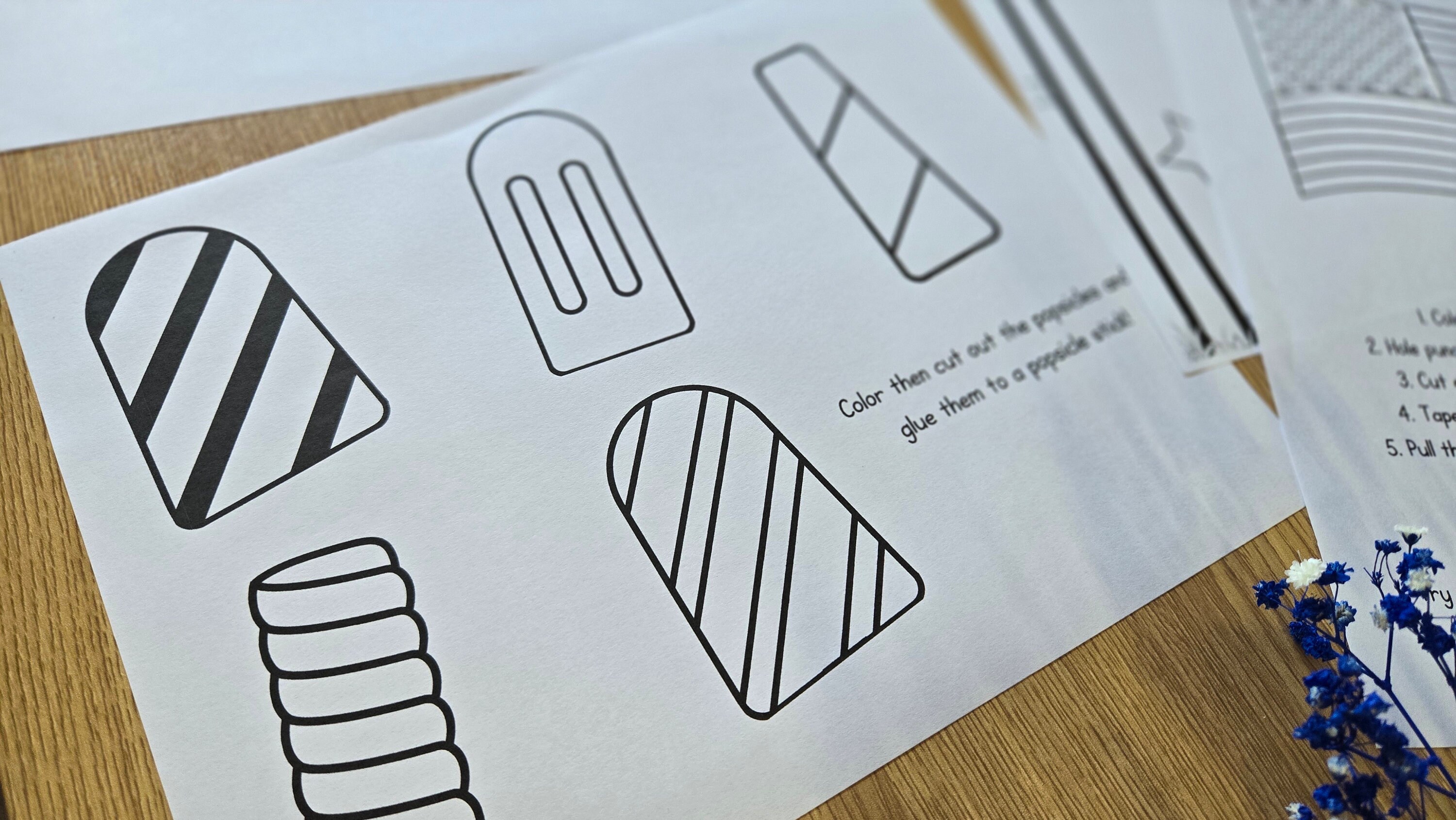 USA Craft Kids Summer Red White and Blue Activity USA Color Page ...