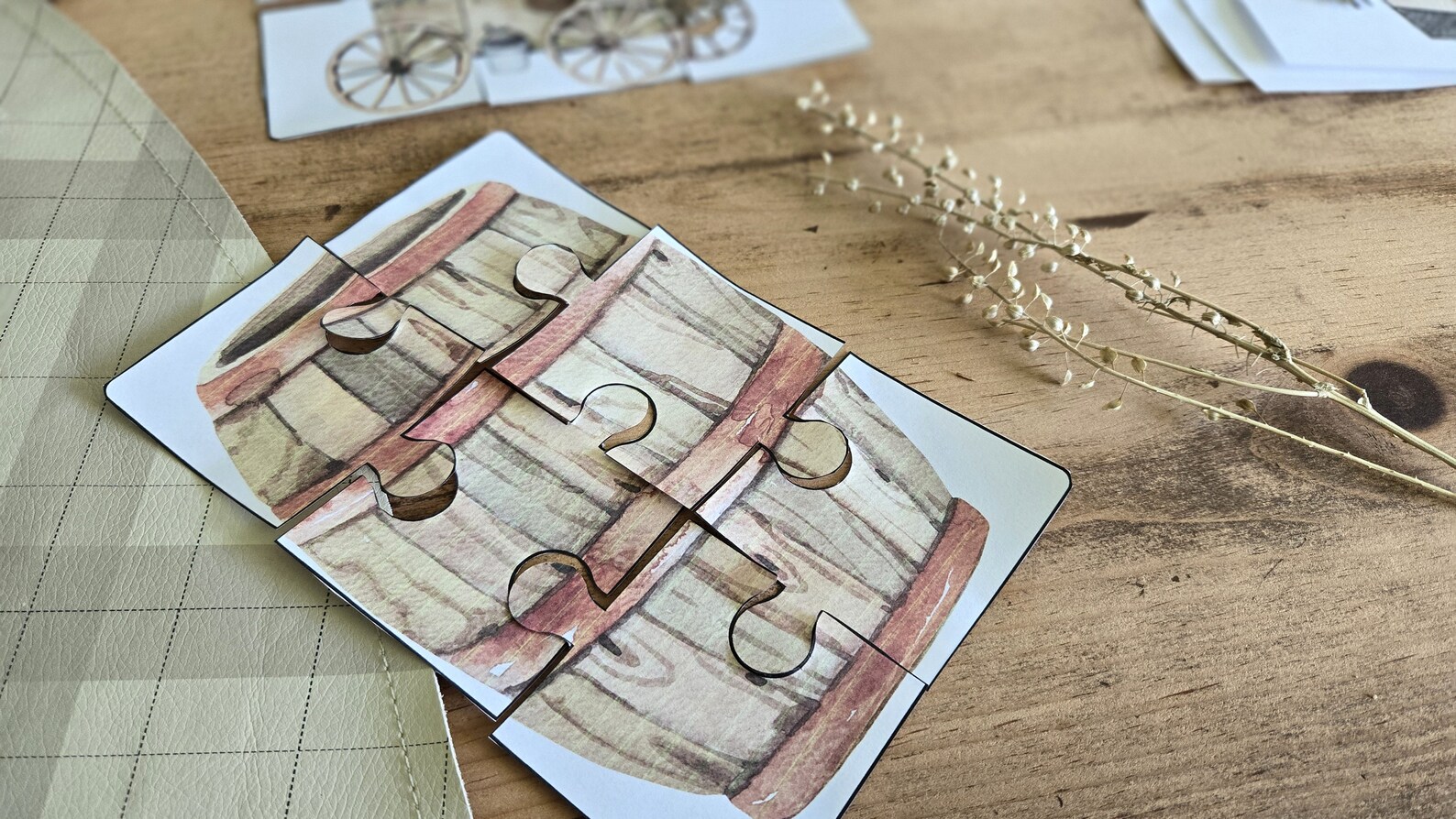 Western Craft and Game Bundle Puzzle Horse Craft Scissor Practice ...