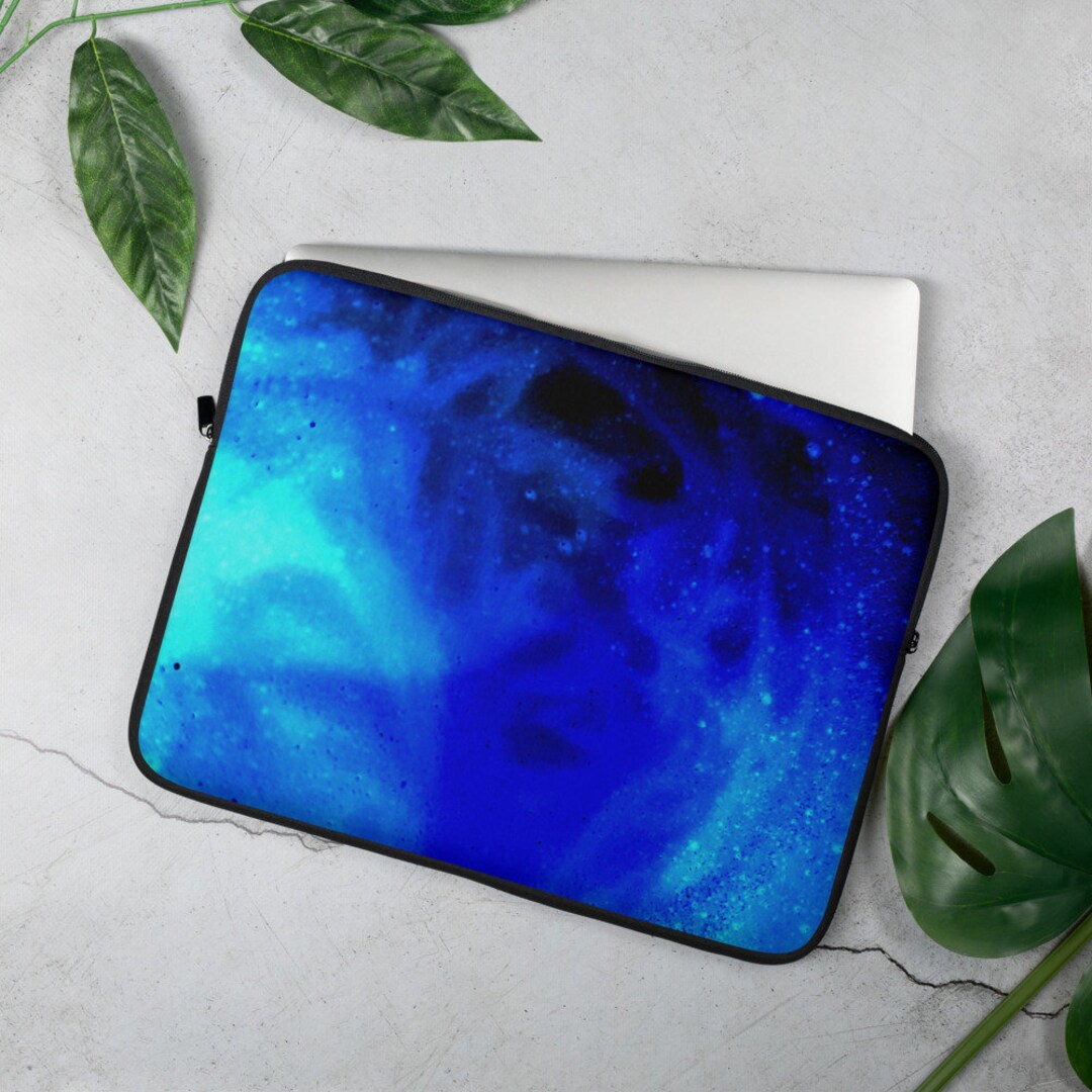 Neon Blue Laptop Sleeve - Etsy