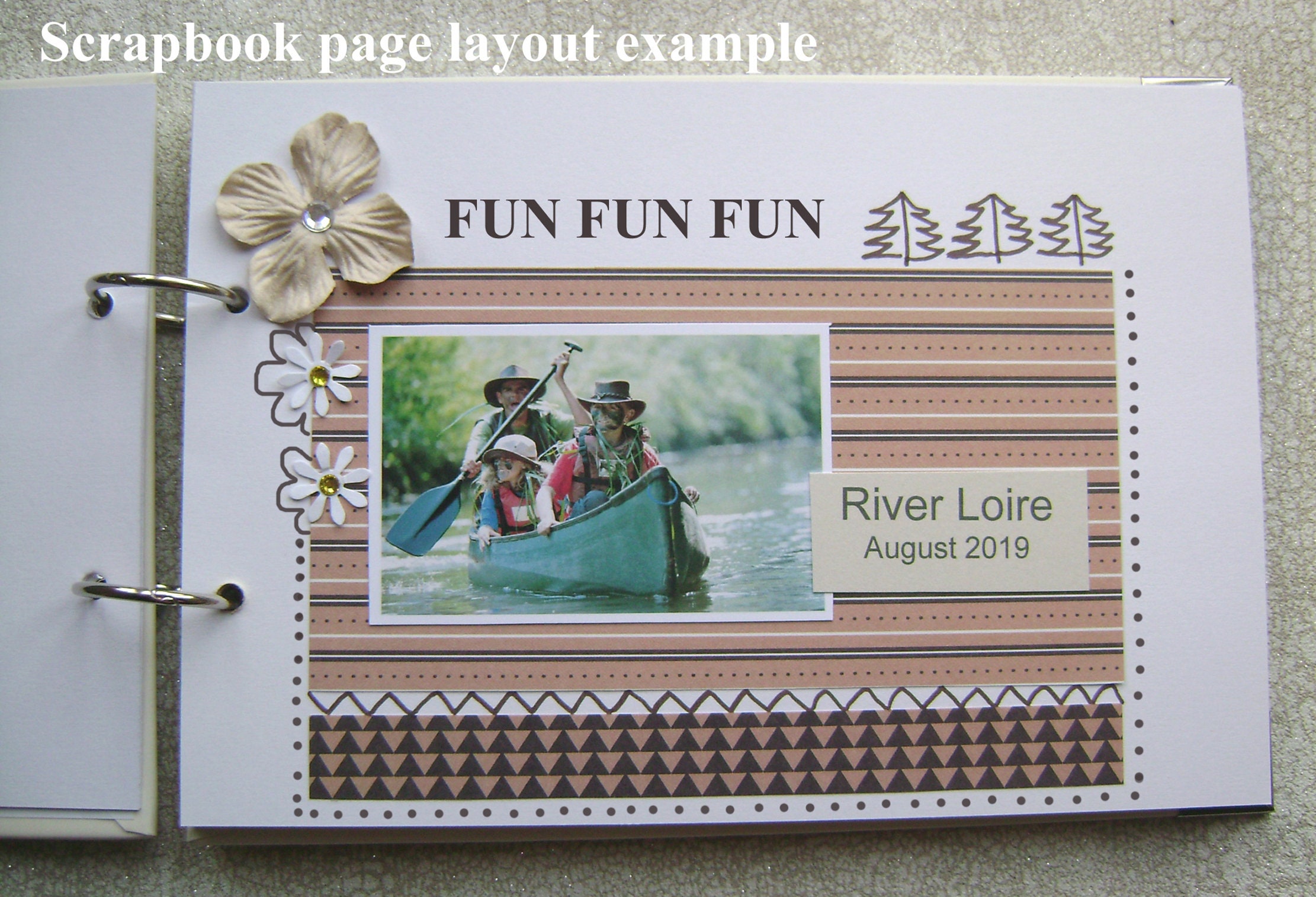 A4 Size . Personalised Scrapbook / Photo Album Custom - Etsy UK
