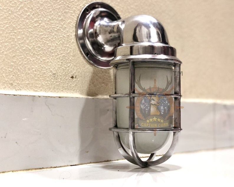 Sconces Lighting Nautical New Marine Swan Neck Artdeco Solid Aluminum ...