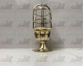 Brass Nautical Post Light - Etsy