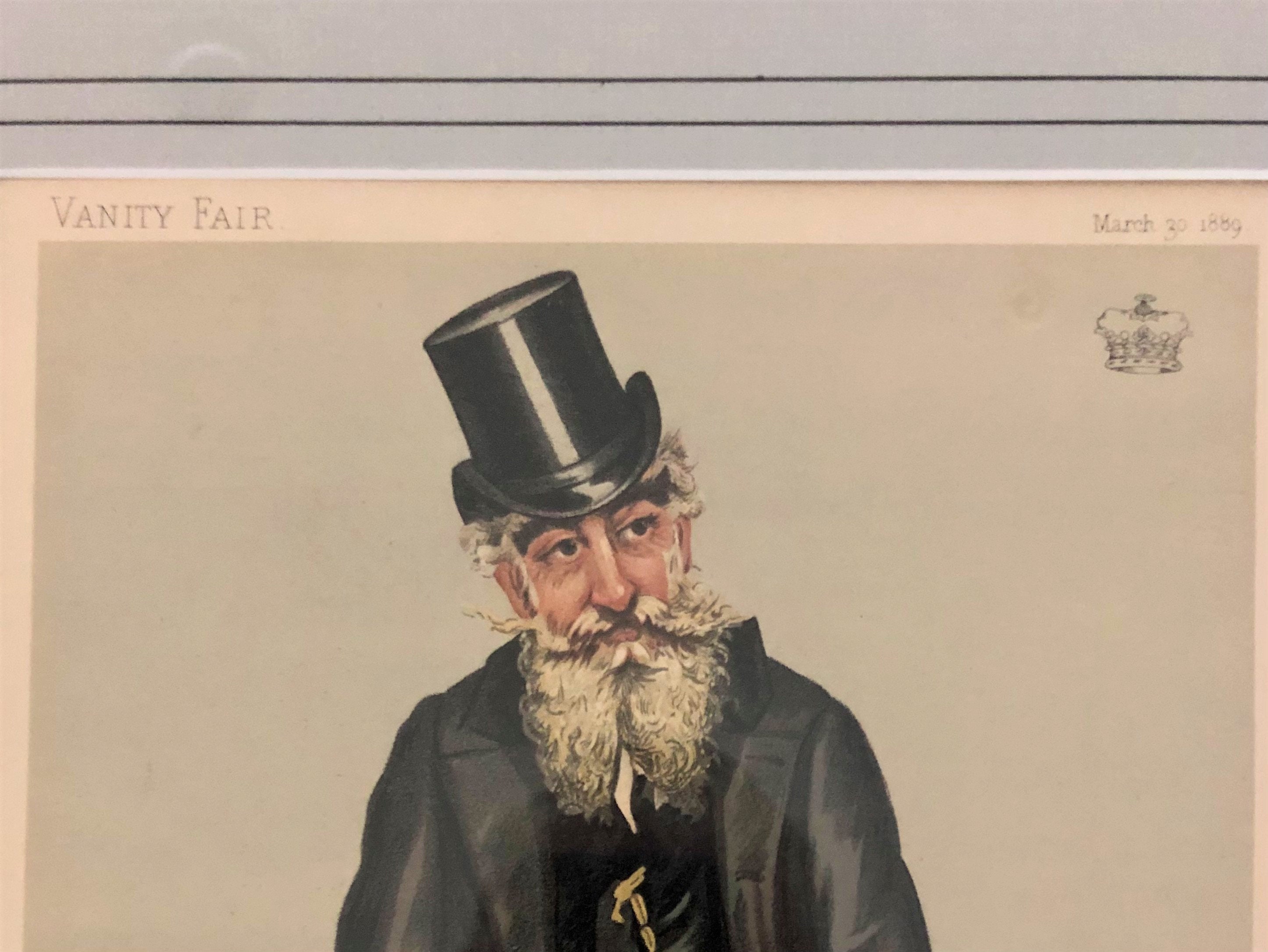 Vanity Fair Caricatures, Two Original Lithographs - Etsy