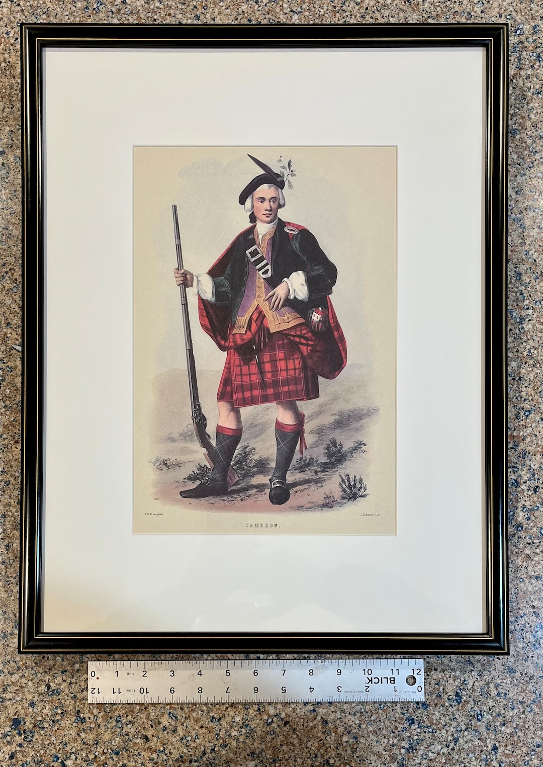 Clan Cameron, an Illustration From Clans and Tartans of the Scottish ...