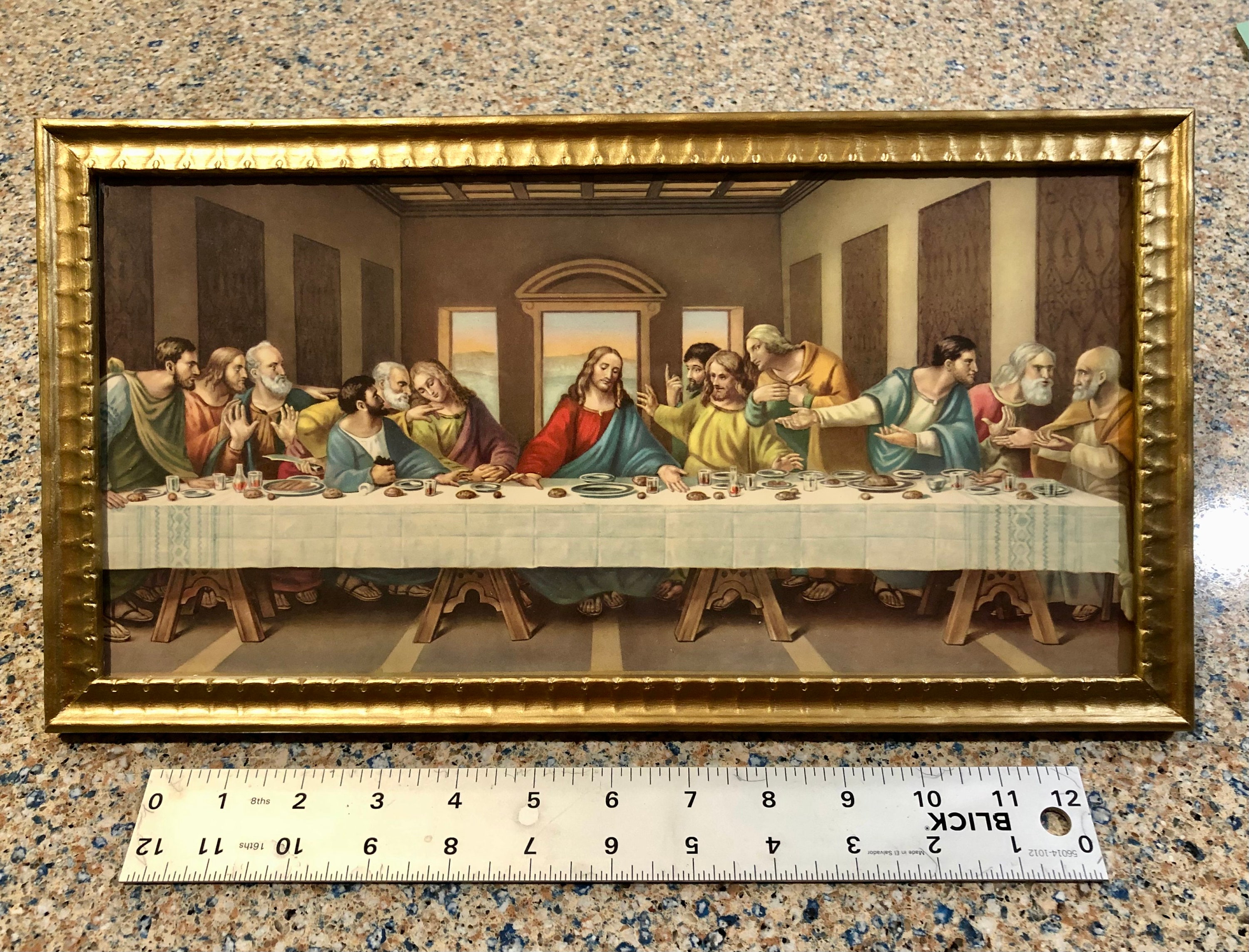 The Last Supper, a Vintage Lithograph - Etsy