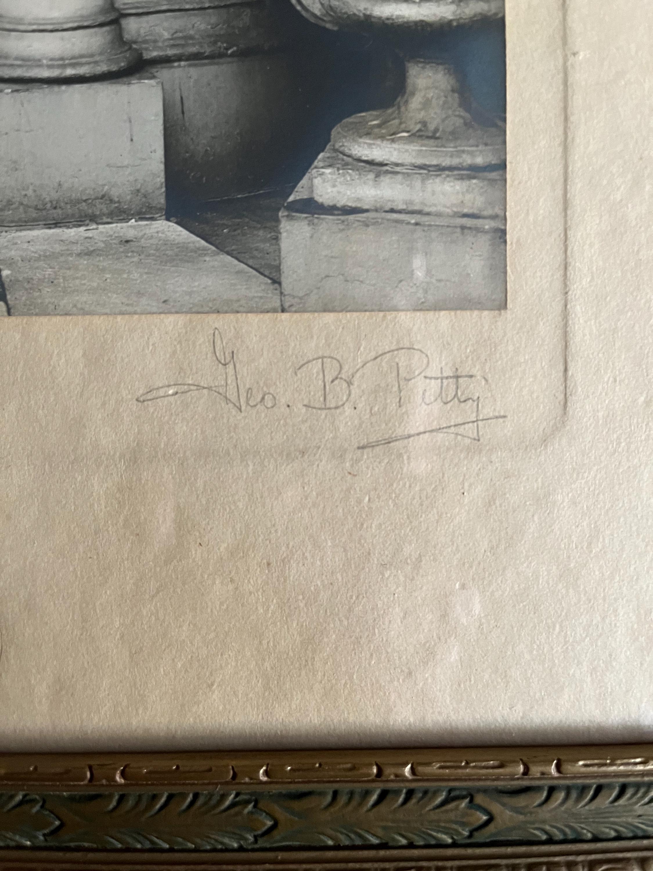 Old English Portico, a Rare, Hand Colored Petty Photograph - Etsy