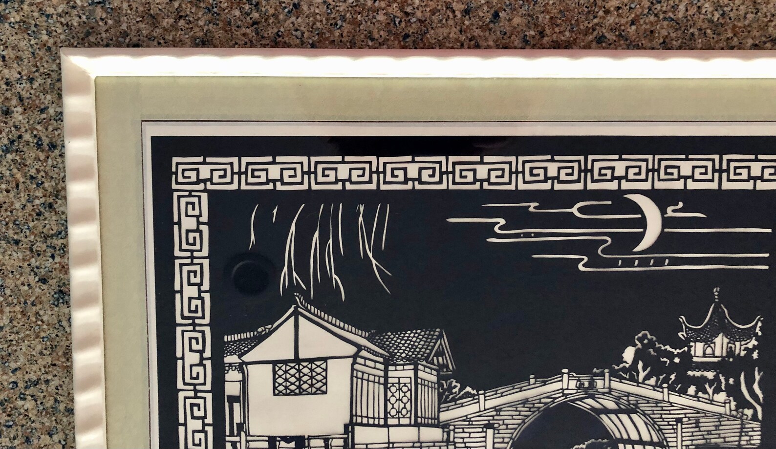 Chinese Paper Art, Romantic Scissor- Cut Scene - Etsy