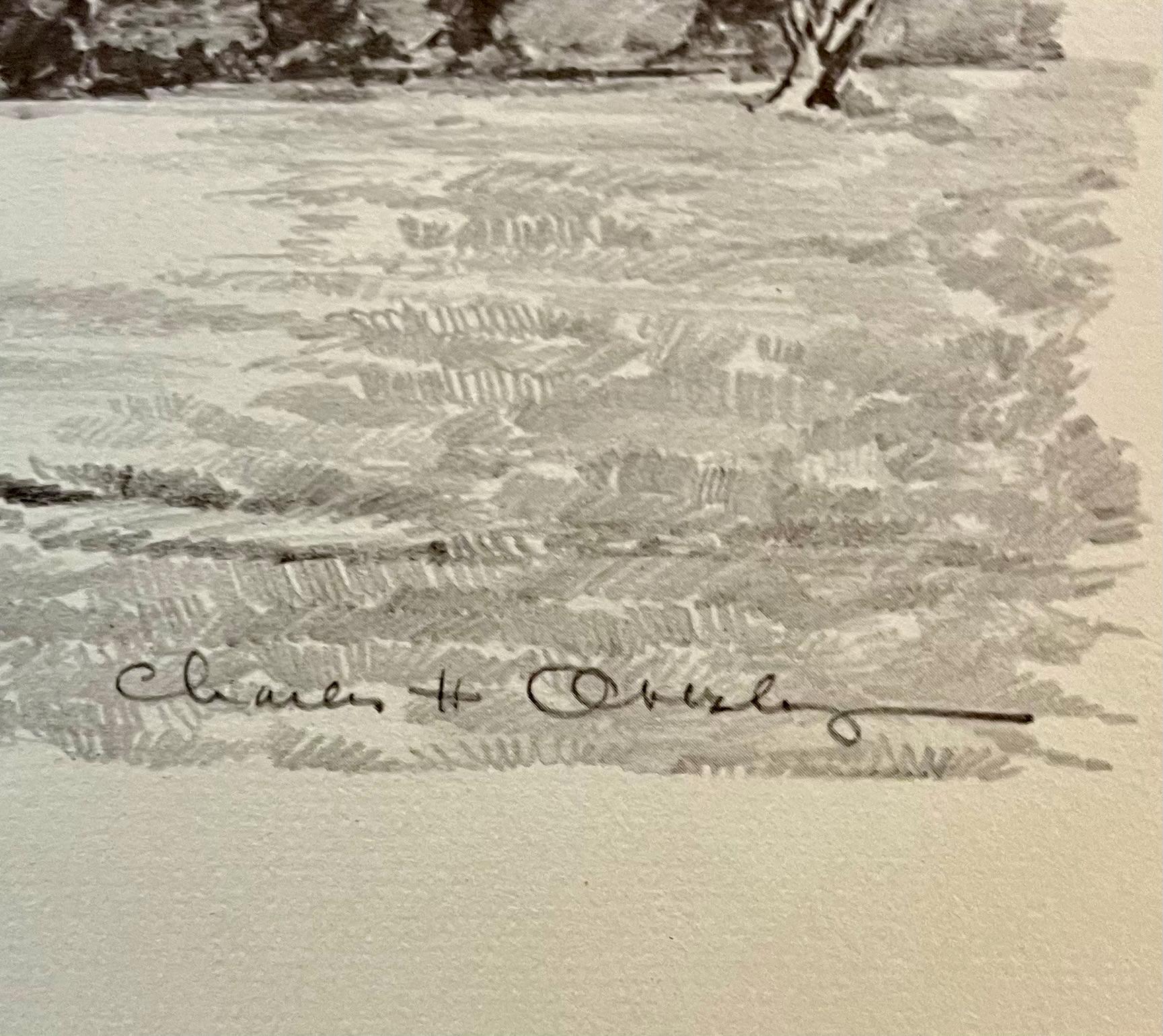 Four Sketches of Colonial Williamsburg by Charles H Overly - Etsy
