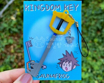 Kingdom Hearts Keyblade Keychain - Etsy