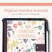 Garden Journal and Weather Tracker With Hyperlinks for - Etsy