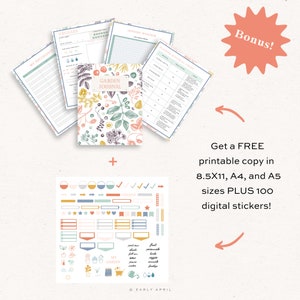 Garden Journal and Weather Tracker With Hyperlinks for Goodnotes ...