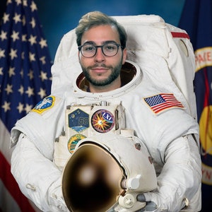 Astronaut Portrait, Custom NASA Portrait, Person Portrait, Funny Custom ...