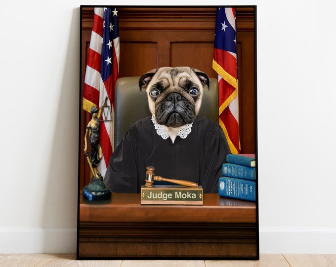 Squeaky Gavel Dog Toy - Etsy