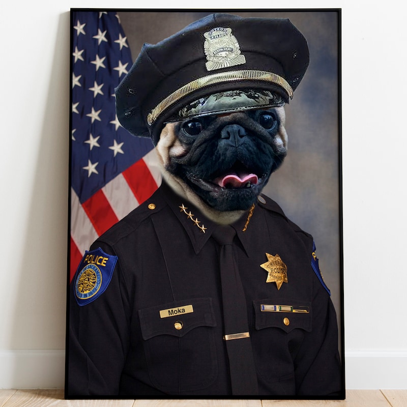 Police Dog - Etsy