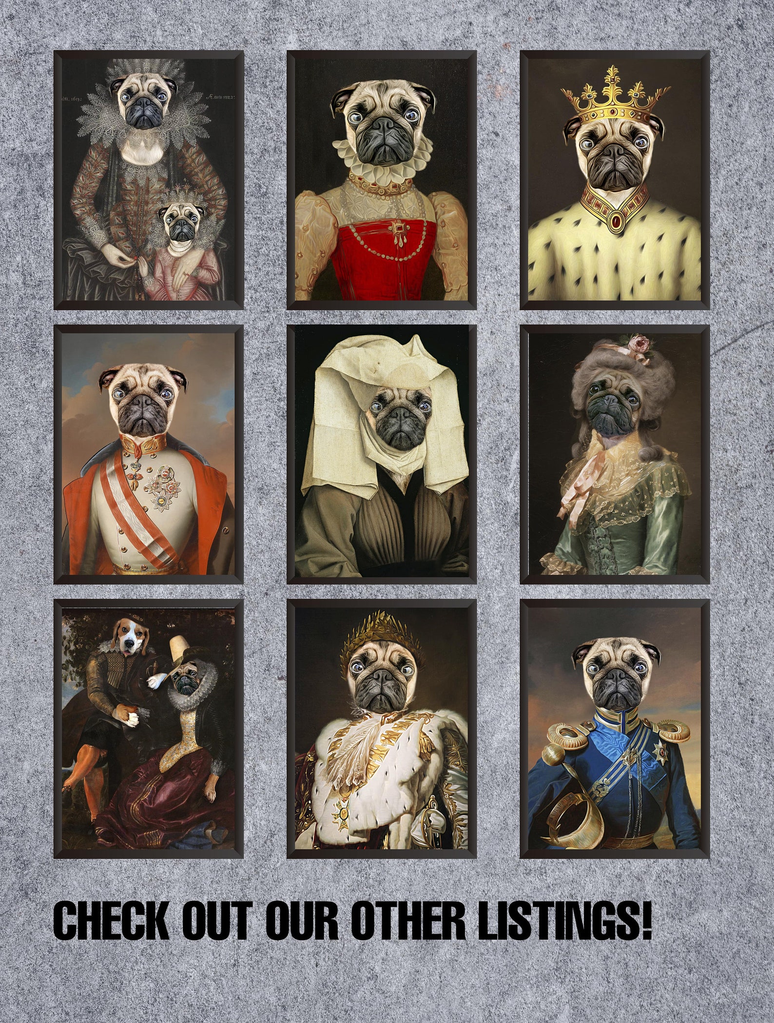 Titanic Pet Portrait Custom Titanic Portrait Two Pets - Etsy