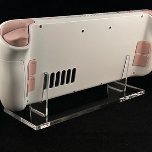 Custom White Steam Deck With Cherry Blossom Pink Buttons - Etsy