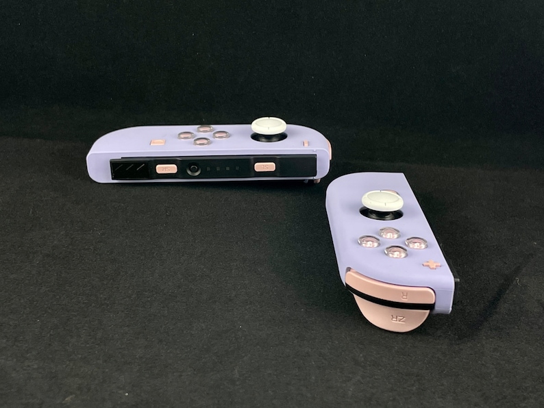 Light Violet Nintendo Joycons With Pink Pastel Heart Buttons - Etsy